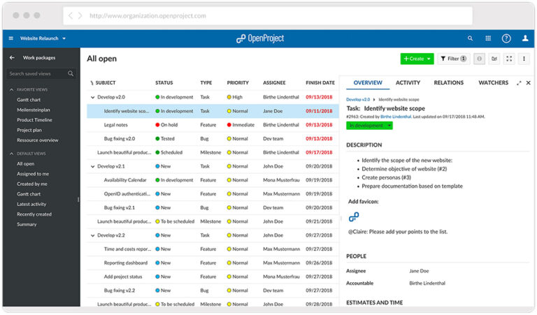 Openproject La Herramienta Clave Para La Gestión De Proyectos En Entornos Colaborativos
